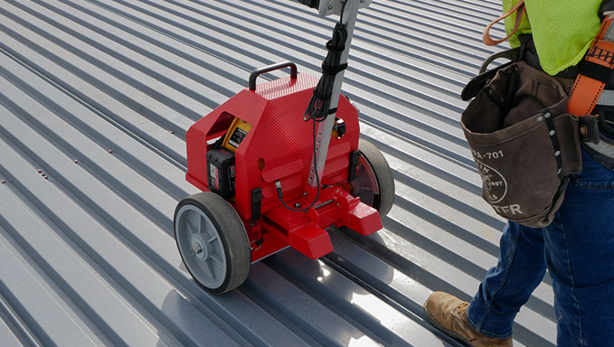 Create the strongest side-lap connections on B-deck